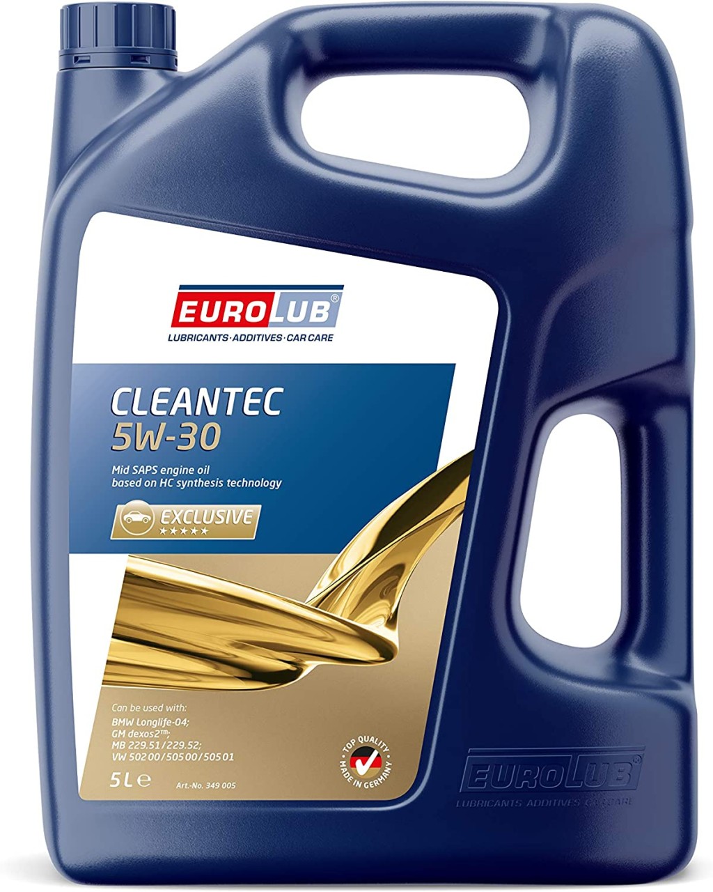5W-30 Eurolub Cleantec Motoröl 5 Liter | pr-660548